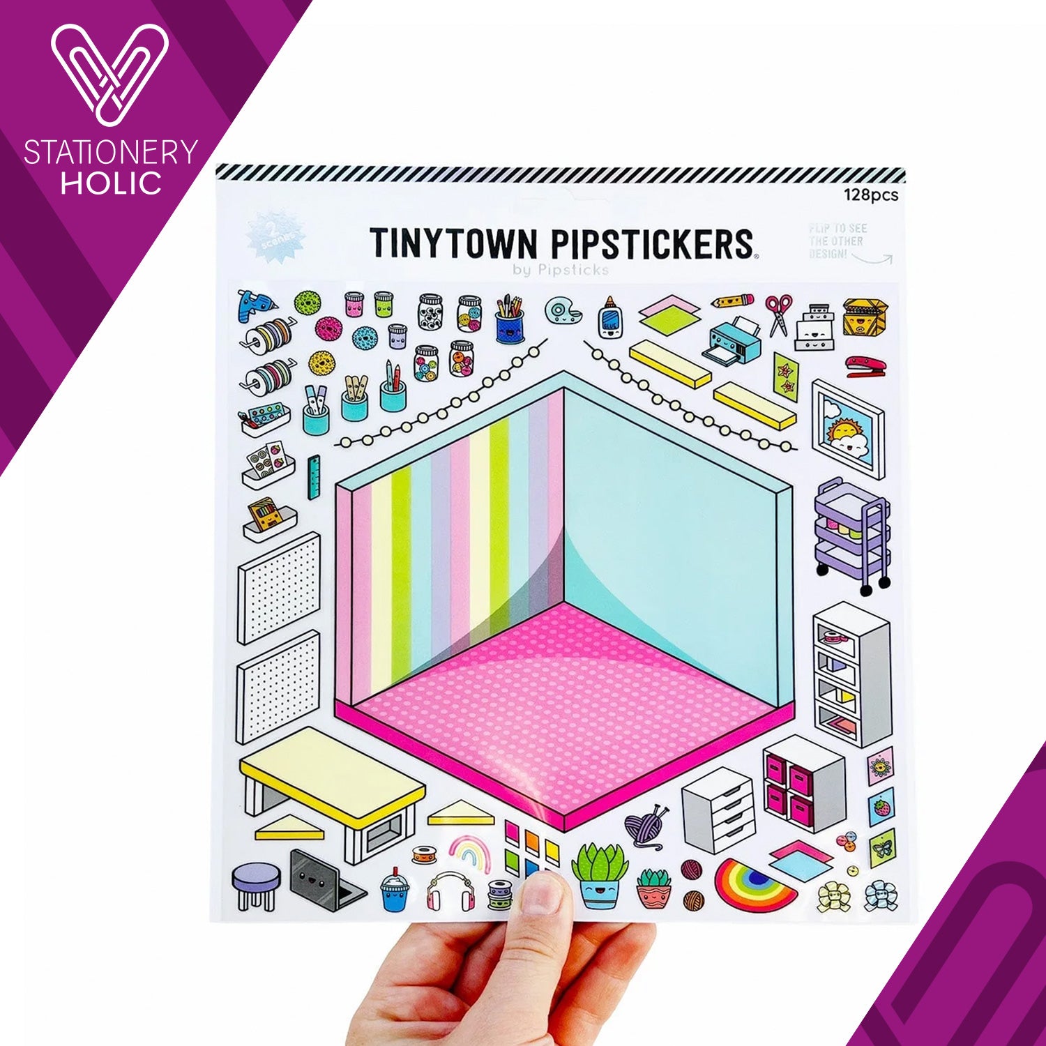 Pipsticks - Stickers Tiny Town - DIY & Dispatch – StationeryHolic