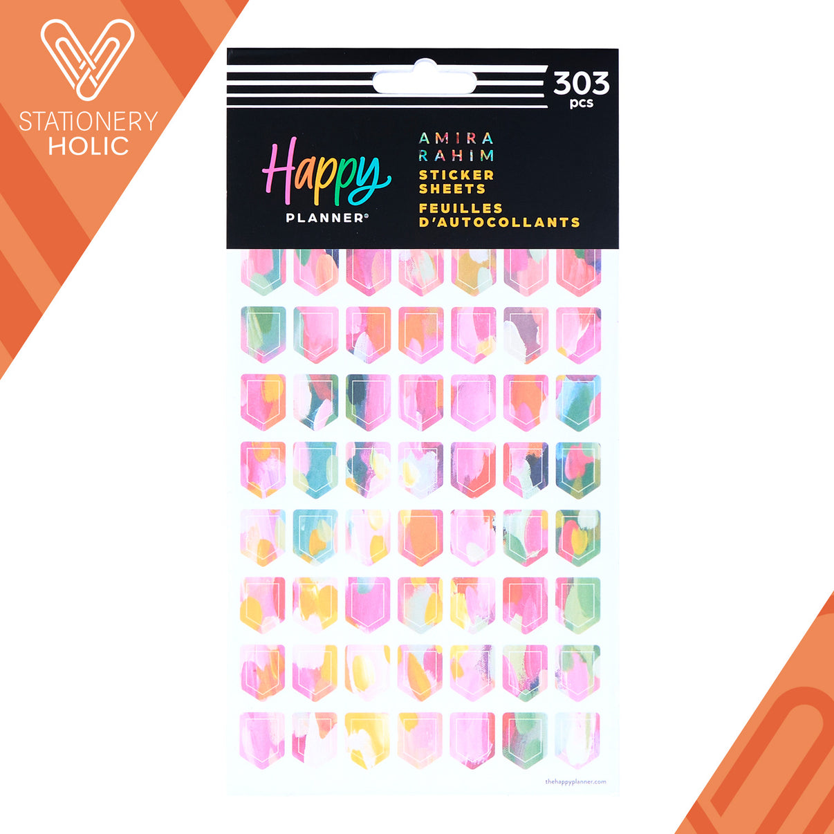 Happy Planner - Sticker Pack - Bright & Brushy – StationeryHolic